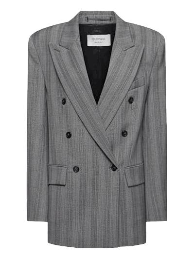 SPORTMAX Sportmax Striped Double-Breasted Jacket